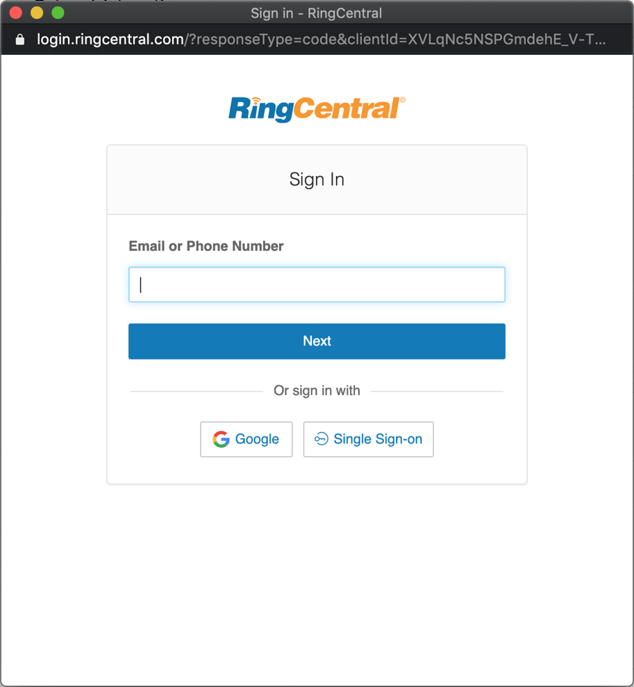 Avoma integration with RingCentral